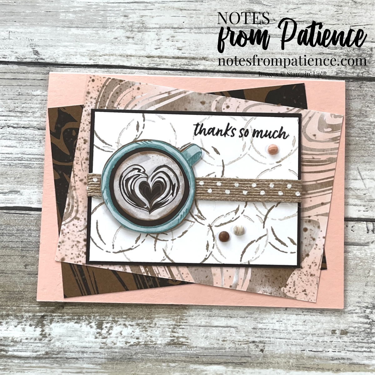 Stampin’ Up! Latte Love – New Online Exclusive!