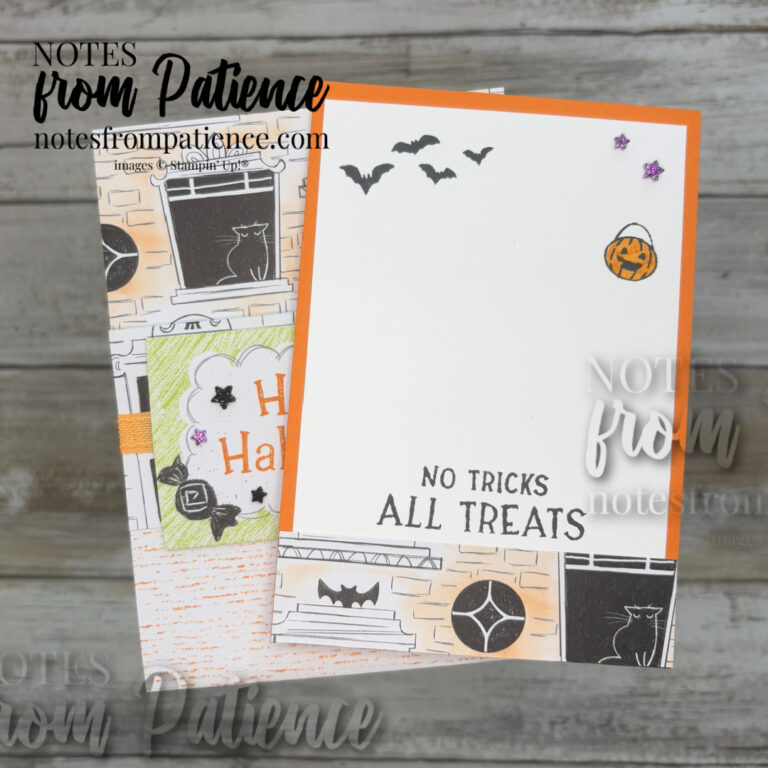 Stampin’ Up! Spooky Halloween Pocket Card