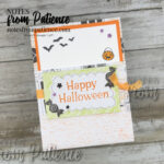 Stampin’ Up! Spooky Halloween Pocket Card