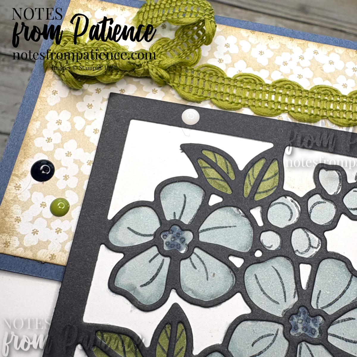 Stampin’ Up! Fragrant Layers Birthday Fun Fold